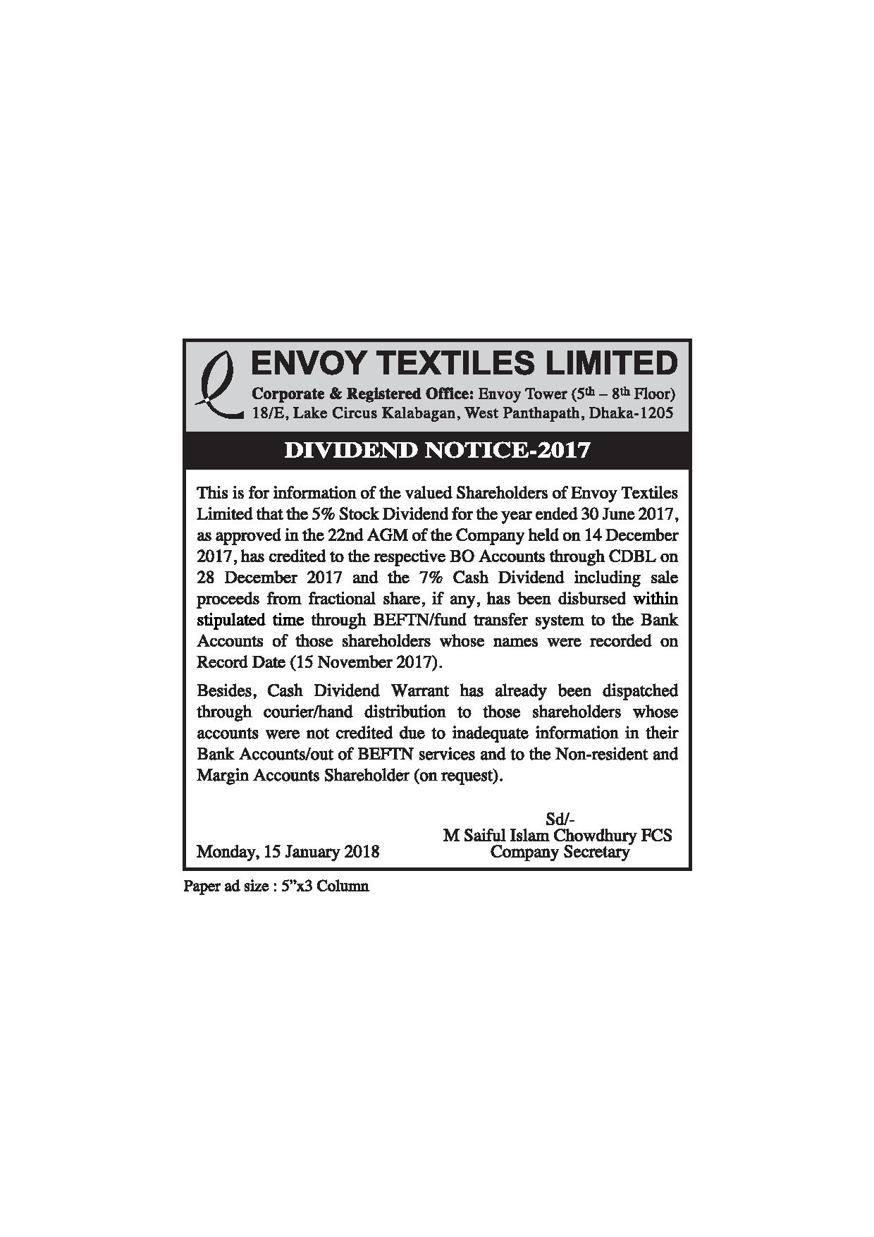 Envoy Textiles LTD | LEED Certified Platinum